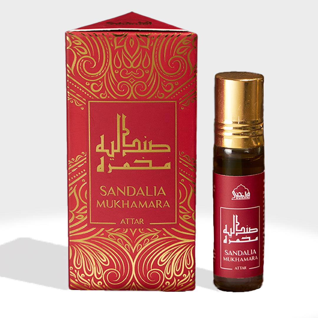 Sandalia Mukhamara (6ml) - Warm Sandalwood Vanilla Aroma| Unisex | Non ...