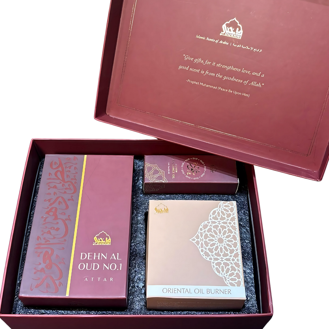 Luxury Oud Gift Set - Premium Arabian Scents | Dukhni India – Dukhni ...